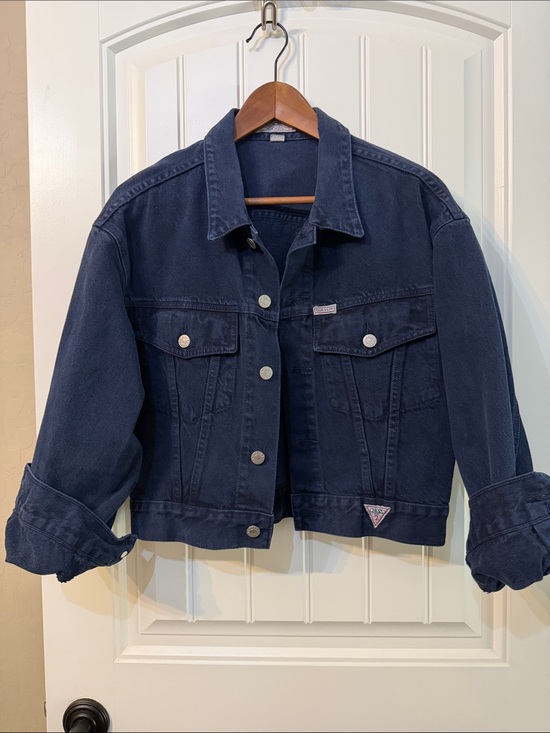 Guess by Marciano | Jackets & Coats | Guess By Marciano Navy Denim ...
